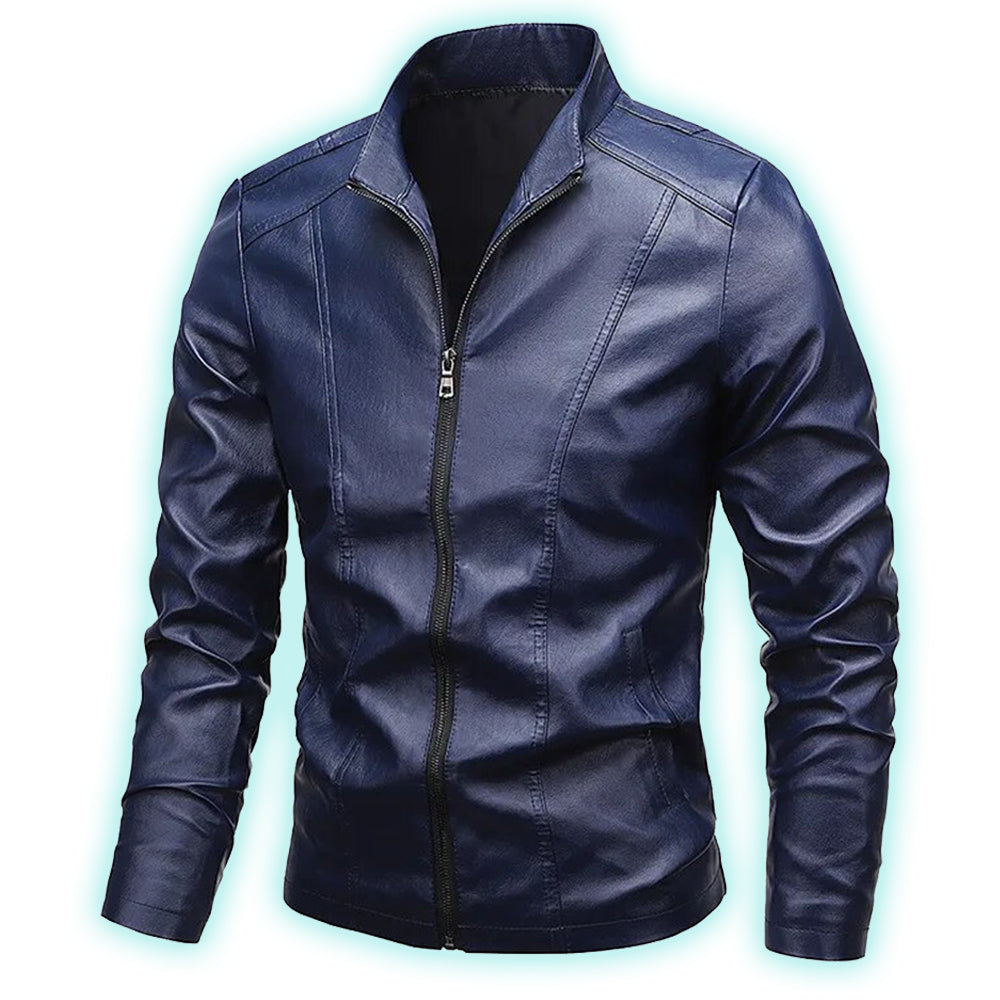 Carlos Leather Jacket - Envisxge