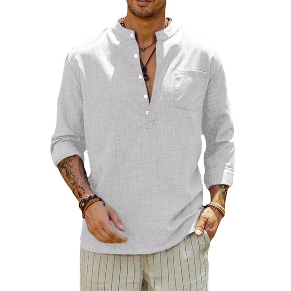 Edward Linen Shirt - Envisxge